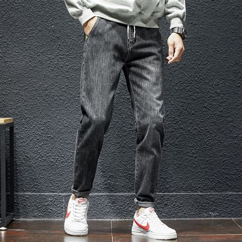 กางเกงยีนส์ผู้ชายแฟชั่นใหม่สไตล์คลาสสิกเต็มความยาวกางเกงผู้ชาย Aipper สวมใส่สบายวัสดุและการ