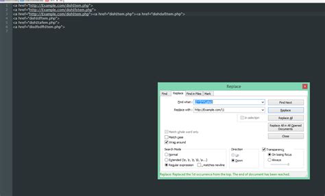 Use Notepad And Regex To Concatenate All Instances Of A Match With A