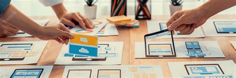 Premium Photo Creative Frontend Developer Brainstorming Ui Design