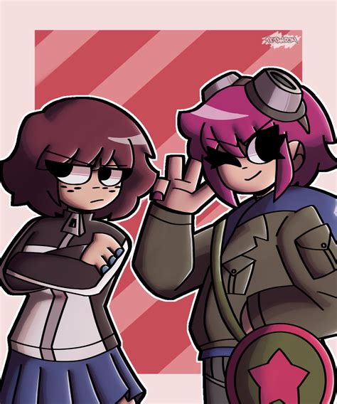 Kim Pine Ramona Flowers By Pepano34 On Newgrounds