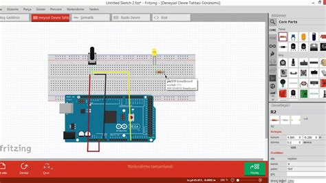 12 Mblock Ile Arduino Programlama Potansiyometre Ile Led Parlaklığını Ayarlama Pwm Pin