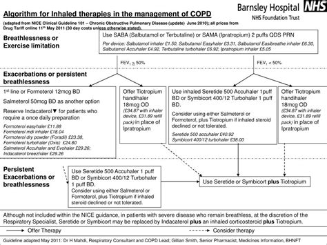 Ppt Algorithm For Inhaled Therapies In The Management Of Copd Ppt Algorithm For Inhaled Therapies In The Management Of Copd