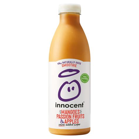 Innocent Mango Passionfruits And Apple Smoothie 750ml Co Op