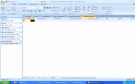 Ms Access Inventory Template Beautiful It Inventory Manager Template Microsoft Access Template