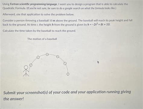 Solved Using Fortran Scientific Programming Language I Want