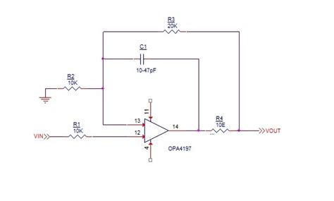 Opa4197 Opa4197 And Tlv9354 Amplifiers Forum Amplifiers Ti E2e Support Forums