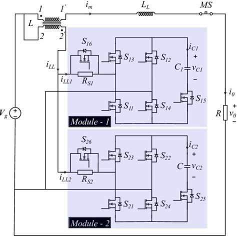 Parallel Connection Of Two Commutation Modules Download Scientific Diagram