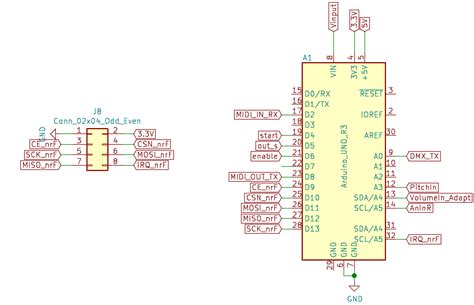 Schematics Midi 2 Dmx Platform — Midi To Dmx Platform 01 Documentation