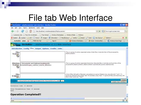 Ppt Phpdoc Powerpoint Presentation Free Download Id5623318
