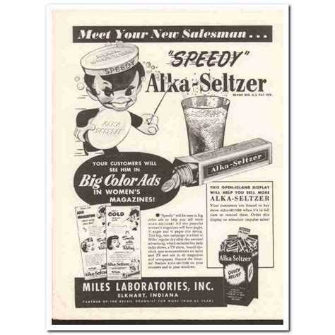 Alka Seltzer Speedy