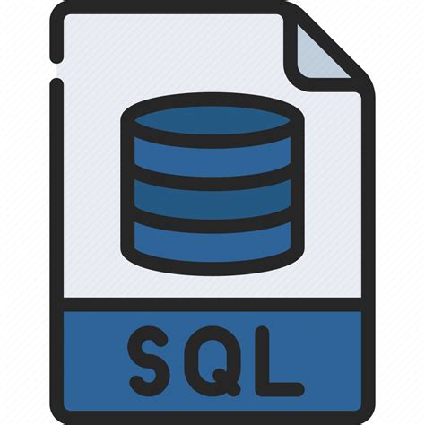 Sql File Document Filetype Audio Icon Download On Iconfinder