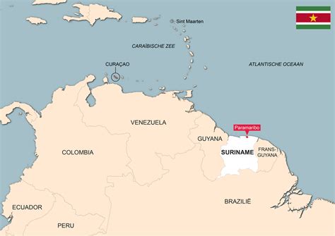 Waar Ligt Suriname Kaart Van Suriname Map By Cartosur On Deviantart