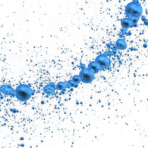 Molecular Nanotechnology Blue Structure Stock Illustration Illustration Of Tissue Structure