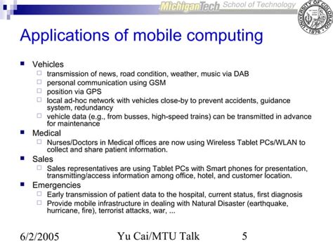 Past Present And Future Of Mobile Computing Ppt