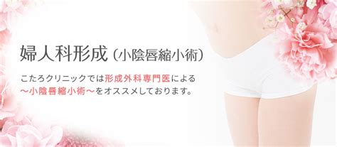 婦人科形成小陰唇縮小術 笹塚駅前こたろ形成皮ふ科クリニック 京王線笹塚駅すぐ 形成外科皮膚科美容外科美容皮膚科
