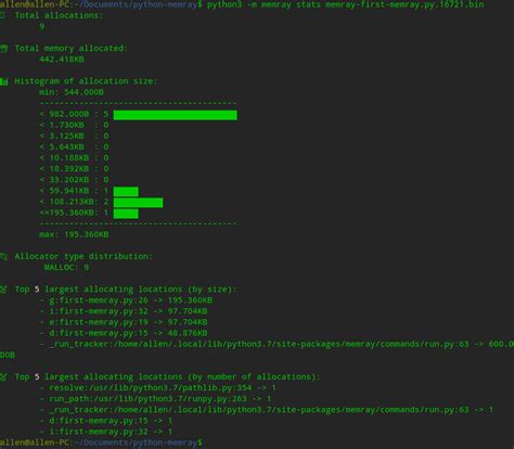性能测试，python 内存分析工具 memray 墨天轮