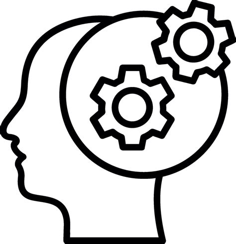 Thinking Line Icon Design 52376161 Vector Art At Vecteezy