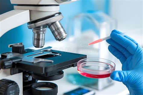 Advanced Biological Experimental Lab For Cutting Edge Research Stock Illustration Illustration