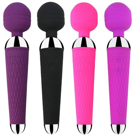 Vibrator Female Av Magic Wand Massage Toy For Women Sex Usb Charging Wish
