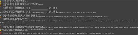 Kubernetes Minikube Error Api Server Stopped Rlinuxmint