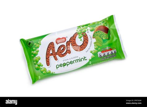 Aero Chocolate Bar Peppermint Flavour Made By Nestle In Retail