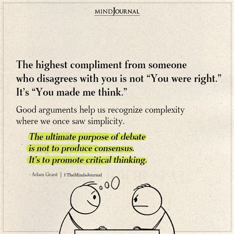 Good Arguments Help Us Recognize Complexity Adam Grant