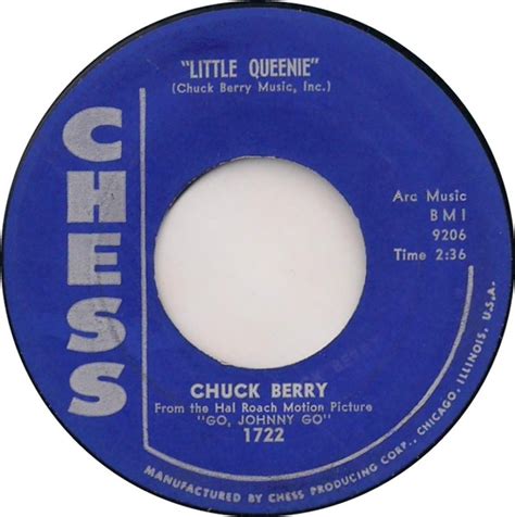 Chuck Berry Little Queenie Almost Grown 1959 Vinyl Discogs