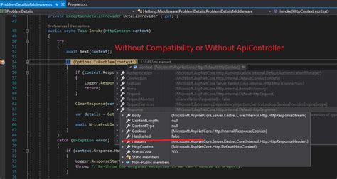 Problemdetailsmiddleware Not Working At All With Compatibilityversionversion22 · Issue 60
