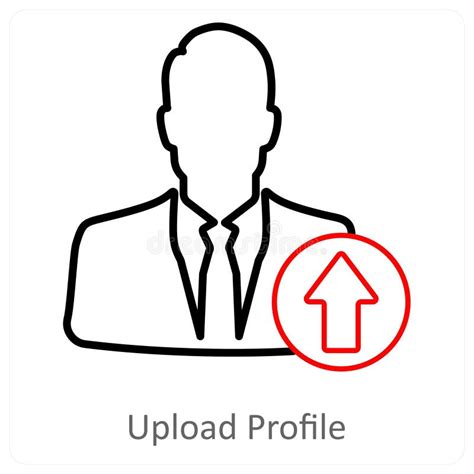Upload Profile Stock Vector Illustration Of Concept 340052933