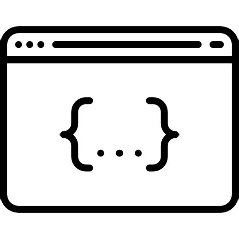 CSS Code Special Lineal Icon