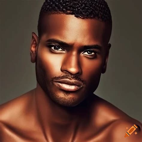 Dark Skin African Men