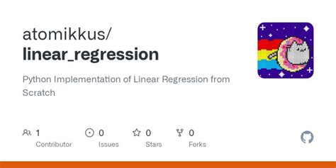 My Github Repository For Linear Regression Satya Prakash Khuntia Posted On The Topic Linkedin