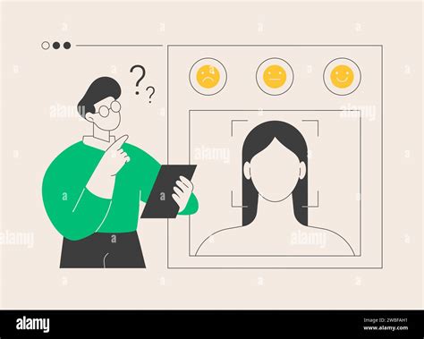 Emotion Detection Abstract Concept Vector Illustration Stock Vector Image And Art Alamy
