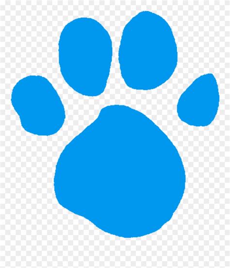 Blues Clues Paw Print Blues Clues Gold Clues Clipart 271524