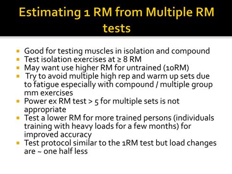 PPT Evidence For Periodization Concepts And RM Testing Procedures PowerPoint Presentation ID