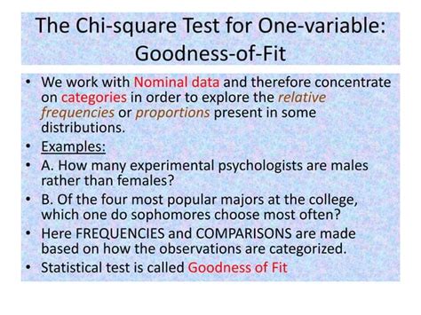 Some Nonparametric Statistic For Categorical And Ordinal Data Ppt