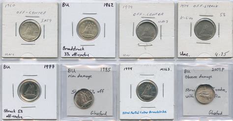 Canada 10c Error Lot Geoffrey Bell Auctions