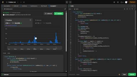 Day61 Dsa Java Backtracking Sudokusolver Leetcode Code Vanshika Dahaliya