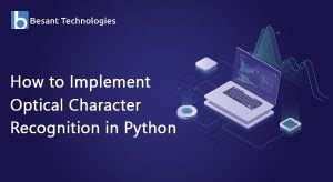 How To Implement Optical Character Recognition In Python