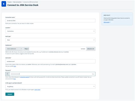 Workato Connectors Jira Service Desk Workato Docs