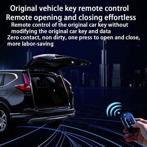 Zjcgo 자동차 자동 뒷문 리프터 링컨 Z 2022 2023 2024 전기 뒷문 리프트 보조 시스템 자동차 전자