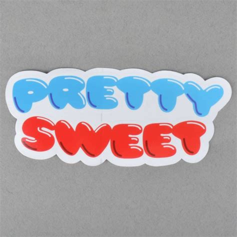 Chocolate Skateboards Chocolate Pretty Sweet Skateboard Sticker
