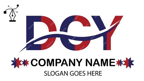 Premium Vector Dcy Letter Logo