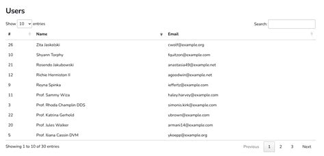 Laravel 9x With Vuejs And Datatables