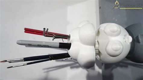 Stl File Explosion Pot And Pencil Holder 💥・3d Printer Design To