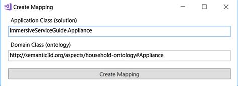 Mapping Application Classes Of Xr Environment To Domain Classes Of