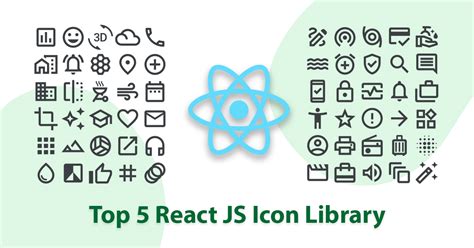 Top 5 React Js Icon Library