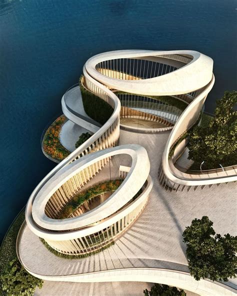 𝐕𝐎𝐆𝐔𝐄 𝐀𝐑𝐂𝐇𝐈𝐓𝐄𝐂𝐓 On Instagram “pavilion Floating Concept By Miroslavmn