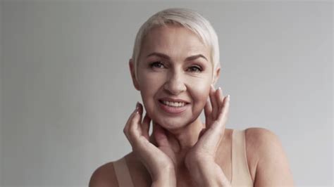 840 Beautiful Mature Woman White Background Stock Videos Footage And 4k