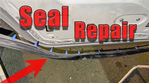 How To Fix Outer Door Seals Not Staying In Place Ford Econoline Vans